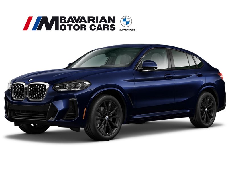 BMW X4 xDrive30i - Tax Free Military Sales in Price 54458 usd Int.Nr ...