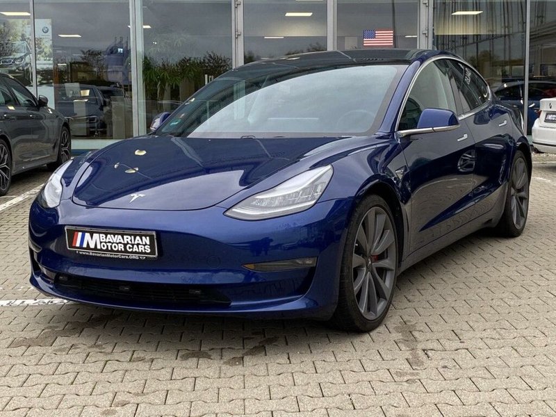Tesla Model 3 Performance - Tax Free Military Sales in Würzburg Price ...